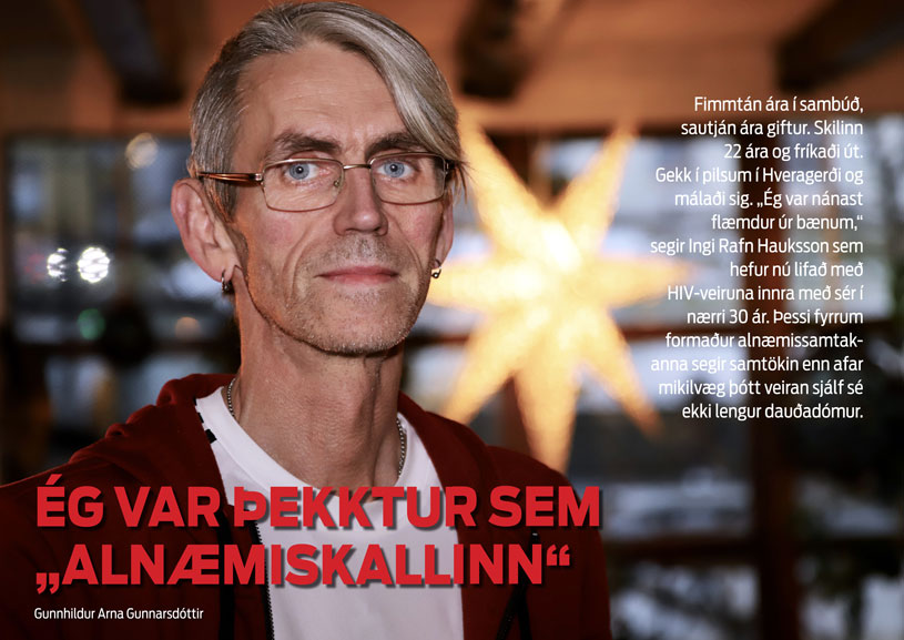 Ég var þekktur sem „alnæmiskarlinn“ - HIV Ísland